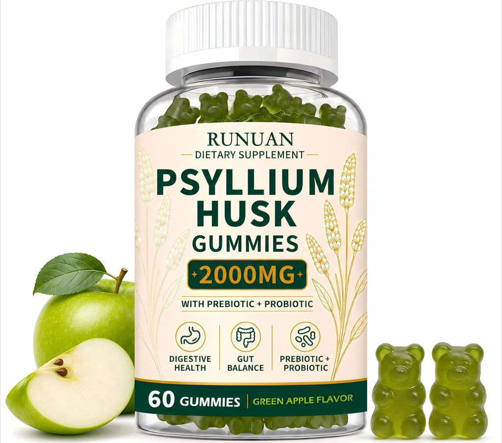 Psyllium Husk Gummies for digestion