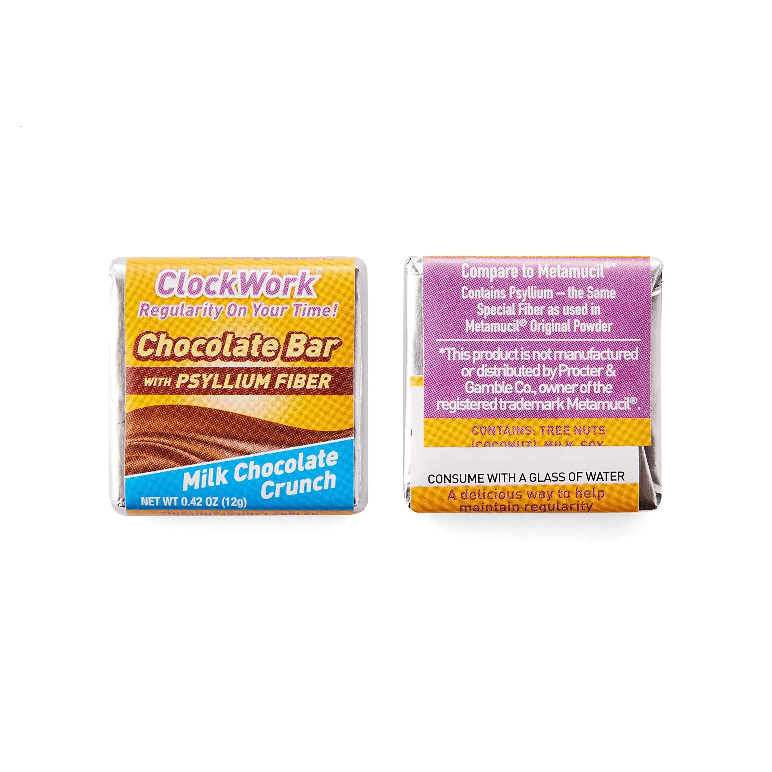 Psyllium husk jelly chocolate bars