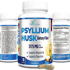 Psyllium husk natural fiber supplement