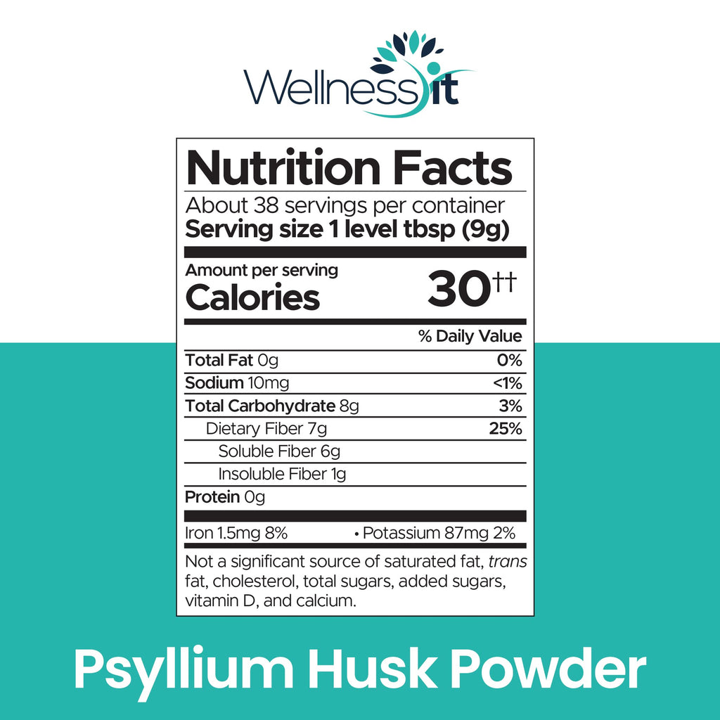 Psyllium husk powder for heart health