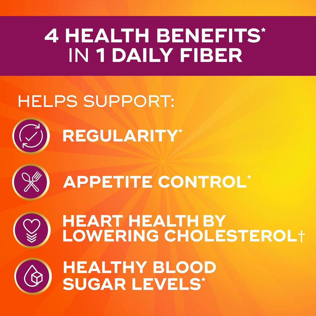 Psyllium husk supplement for regularity