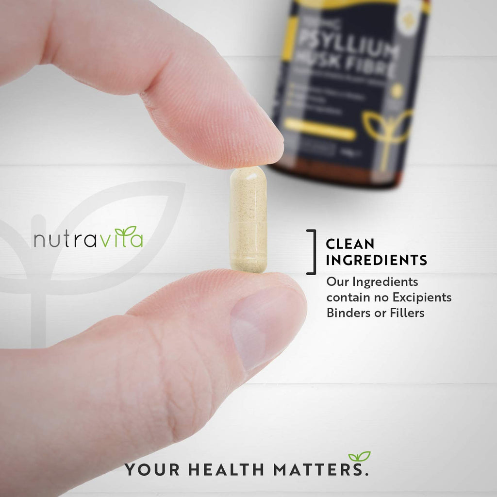 Psyllium husk without fillers or binders
