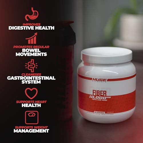 Psyllium powder for daily fiber intake