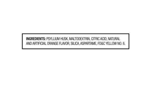 Psyllium supplement for balanced diet