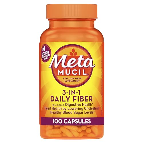 Psyllium supplement for digestive health