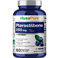 Pterostilbene antioxidant veggie capsules