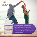 Pterostilbene capsules for healthy aging