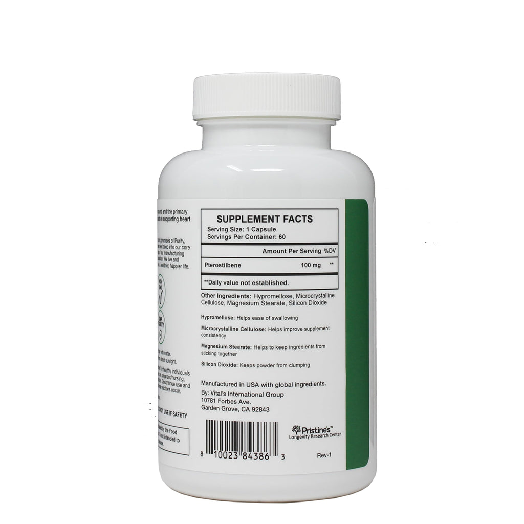 Pterostilbene for overall wellness