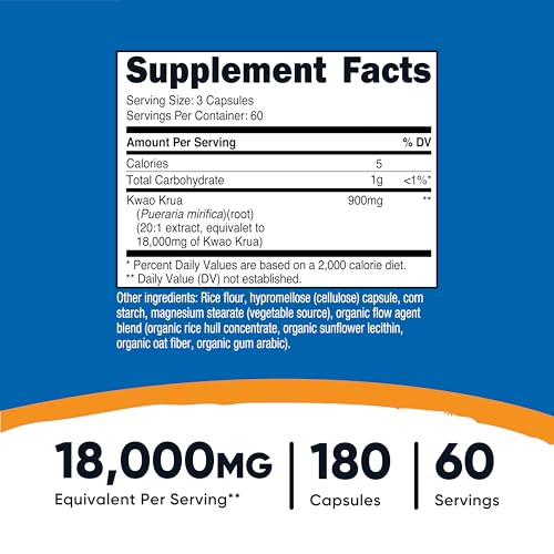 Pueraria Mirifica capsules for women's wellness