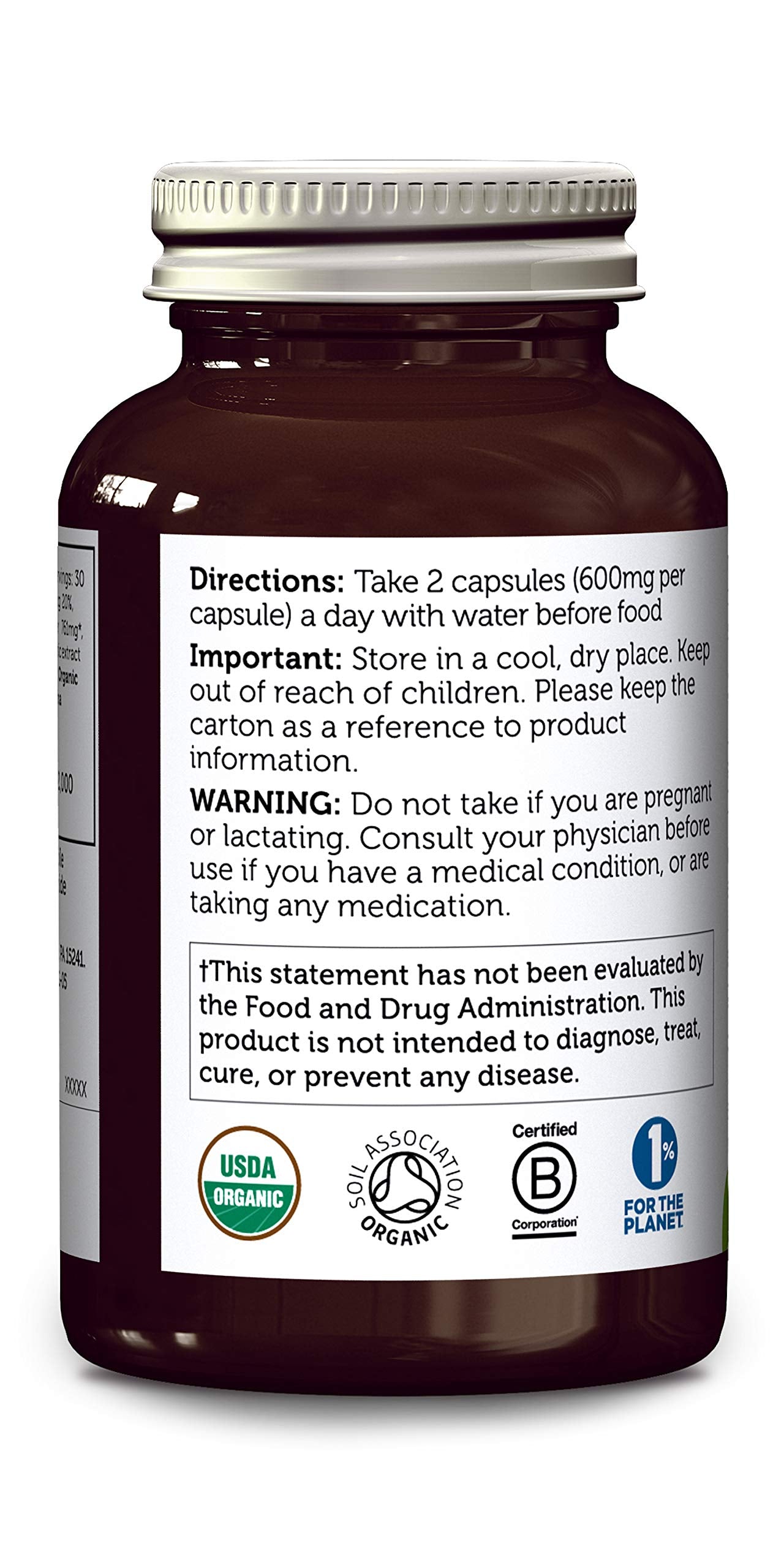 Pukka ashwagandha capsules for mental clarity