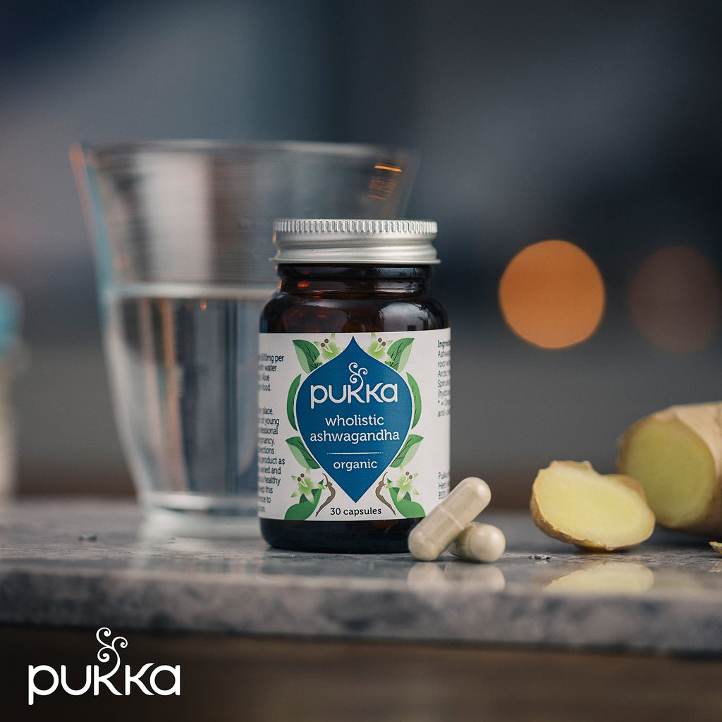 Pukka blended vitamin & mineral supplements for energy