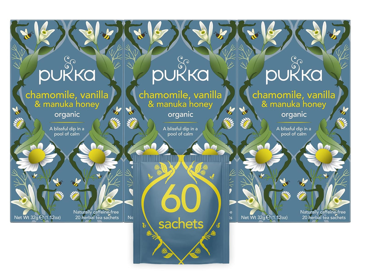 Pukka chamomile herbal tea bags