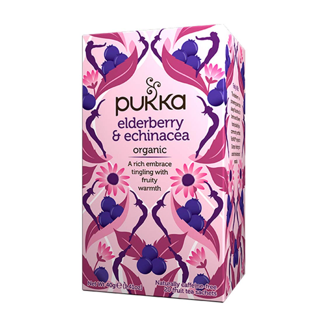 PUKKA elderberry echinacea tea bags