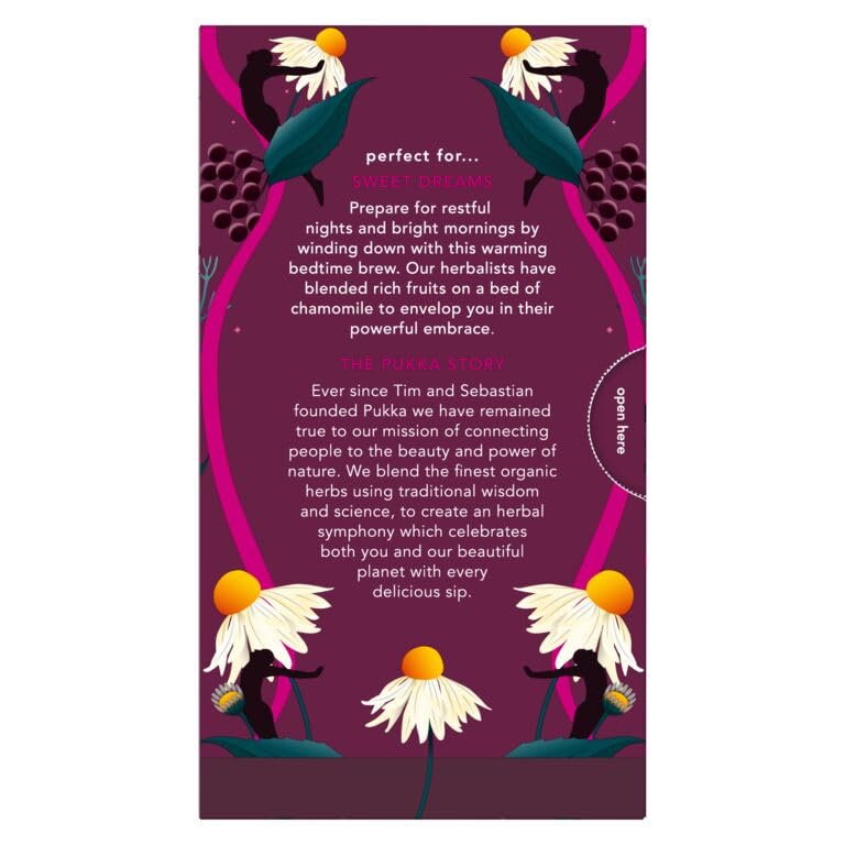 Pukka herbal tea for calming nights