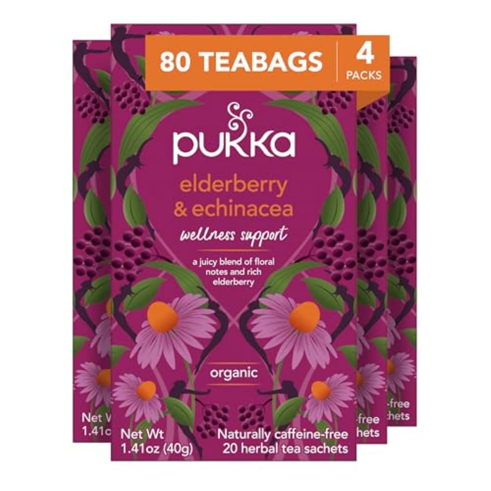 Pukka herbal tea for immunity