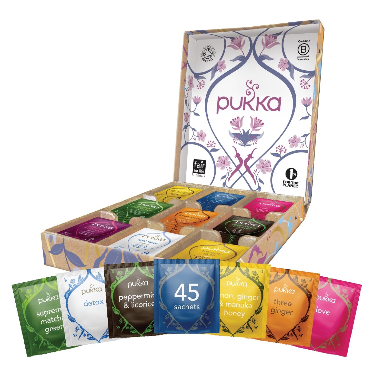 Pukka herbal tea gift box