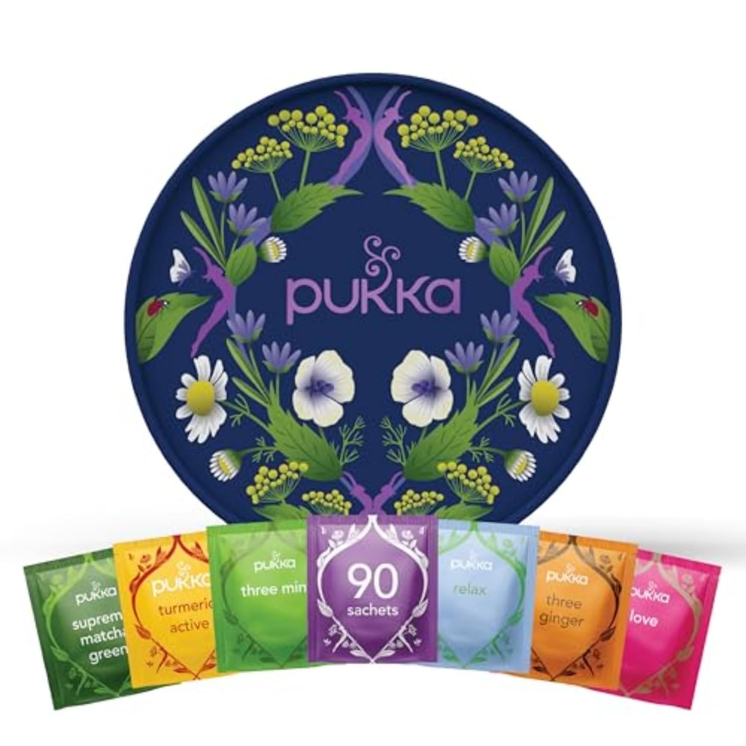 Pukka herbal tea sampler variety