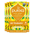 Pukka herbal tea with ginger