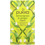 Pukka lemongrass ginger herbal tea