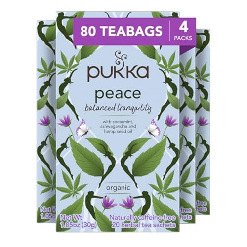 Pukka Peace herbal tea bags