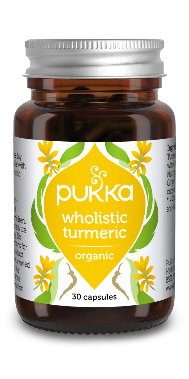 PUKKA turmeric capsules for wellness