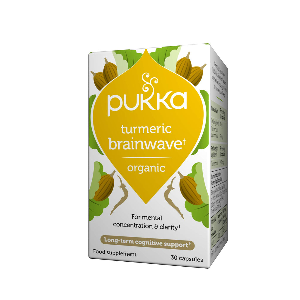 PUKKA turmeric wellness supplement capsules