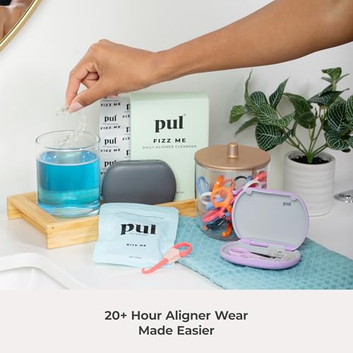 PUL cleansers for bright, fresh aligners