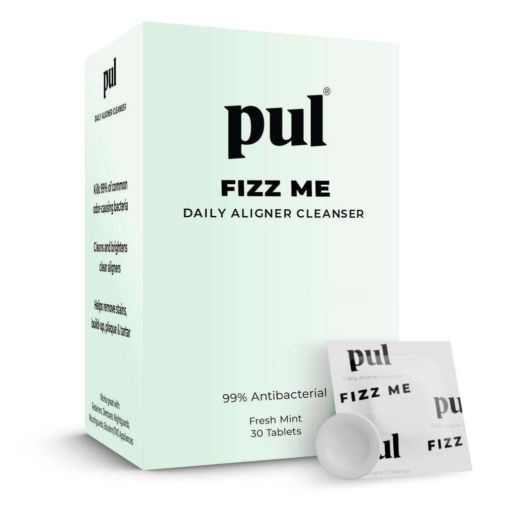 PUL retainer cleaner tablets for Invisalign