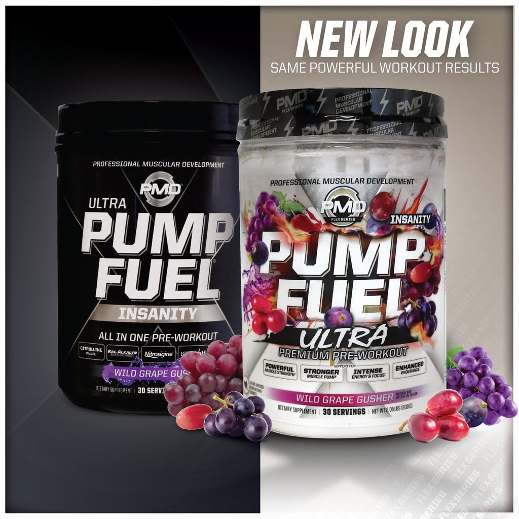 Pump Fuel Ultra Insanity grape flavour