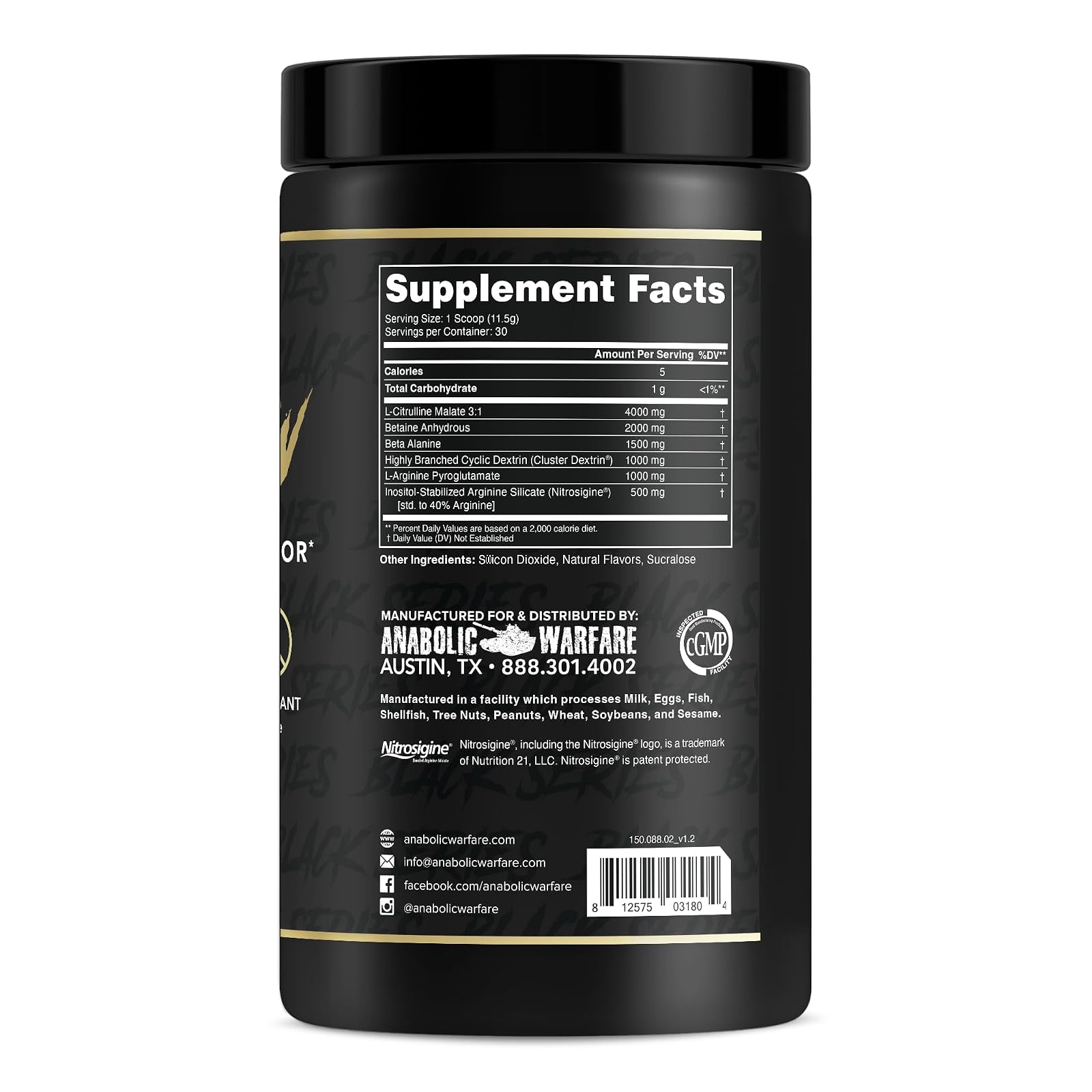 Pump-N-Grow pre-workout powder