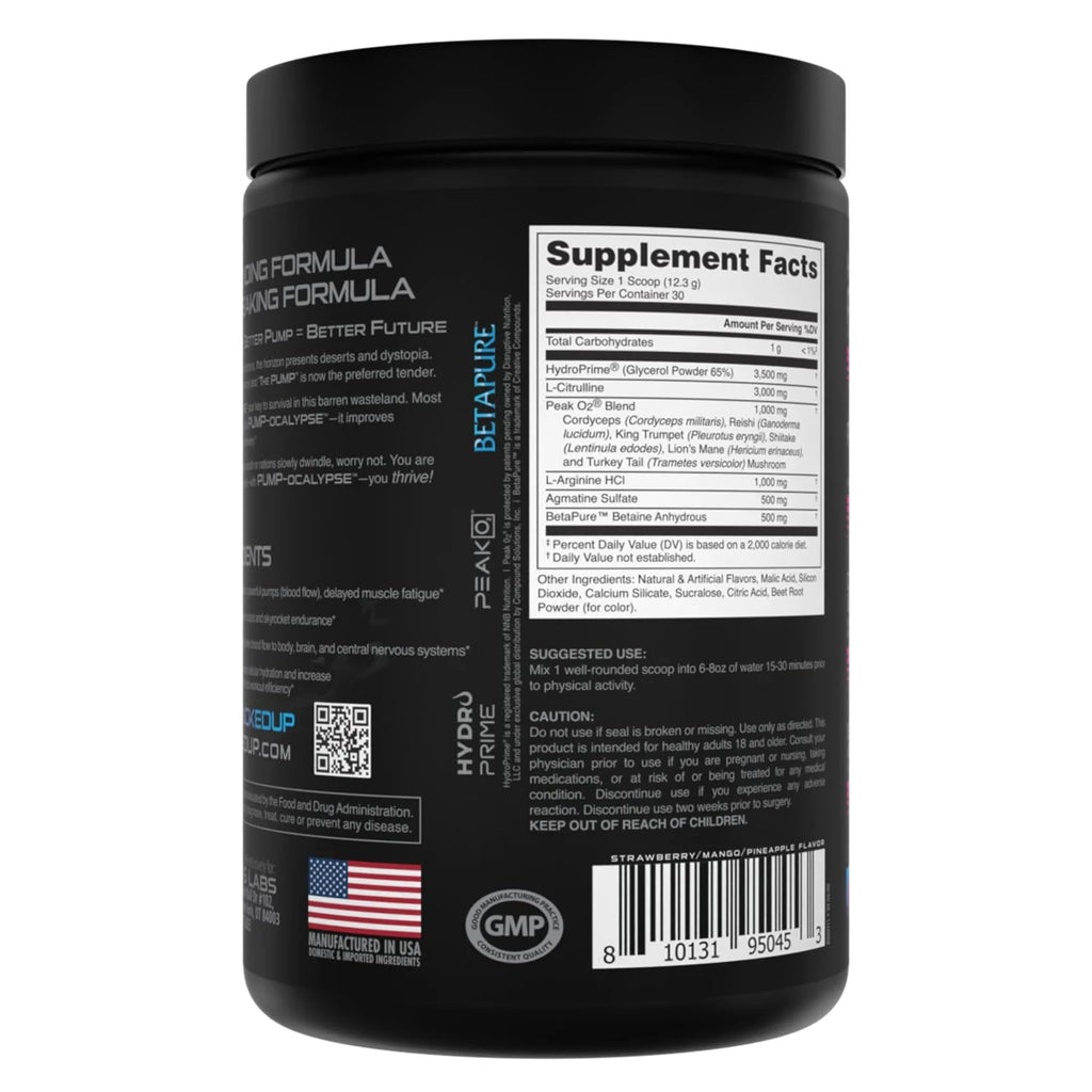 Pump-ocalypse pre-workout supplement benefits