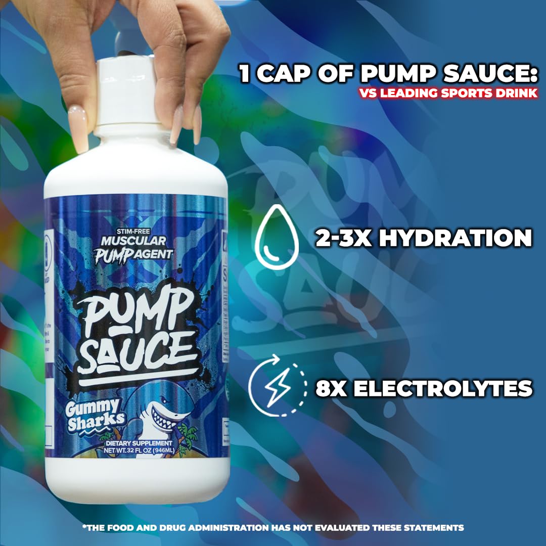 Pump Sauce pre-workout for muscle gain