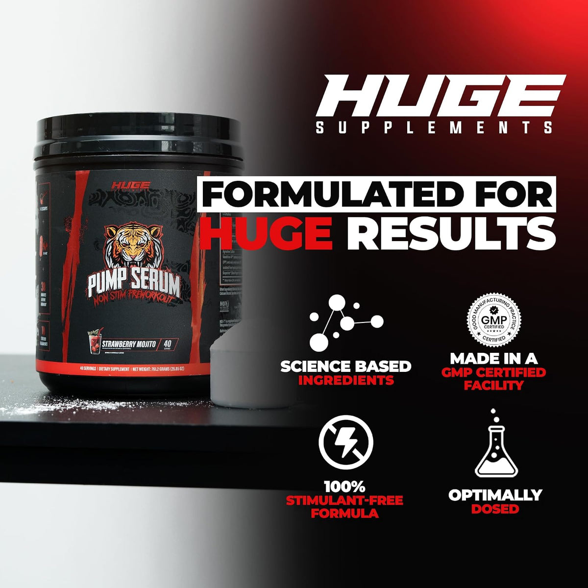 Pump Serum pre-workout supplement