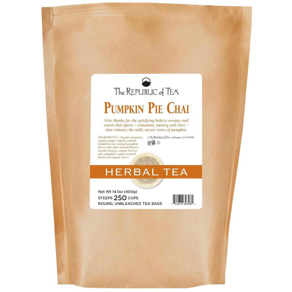 Pumpkin Pie Chai herbal tea bags
