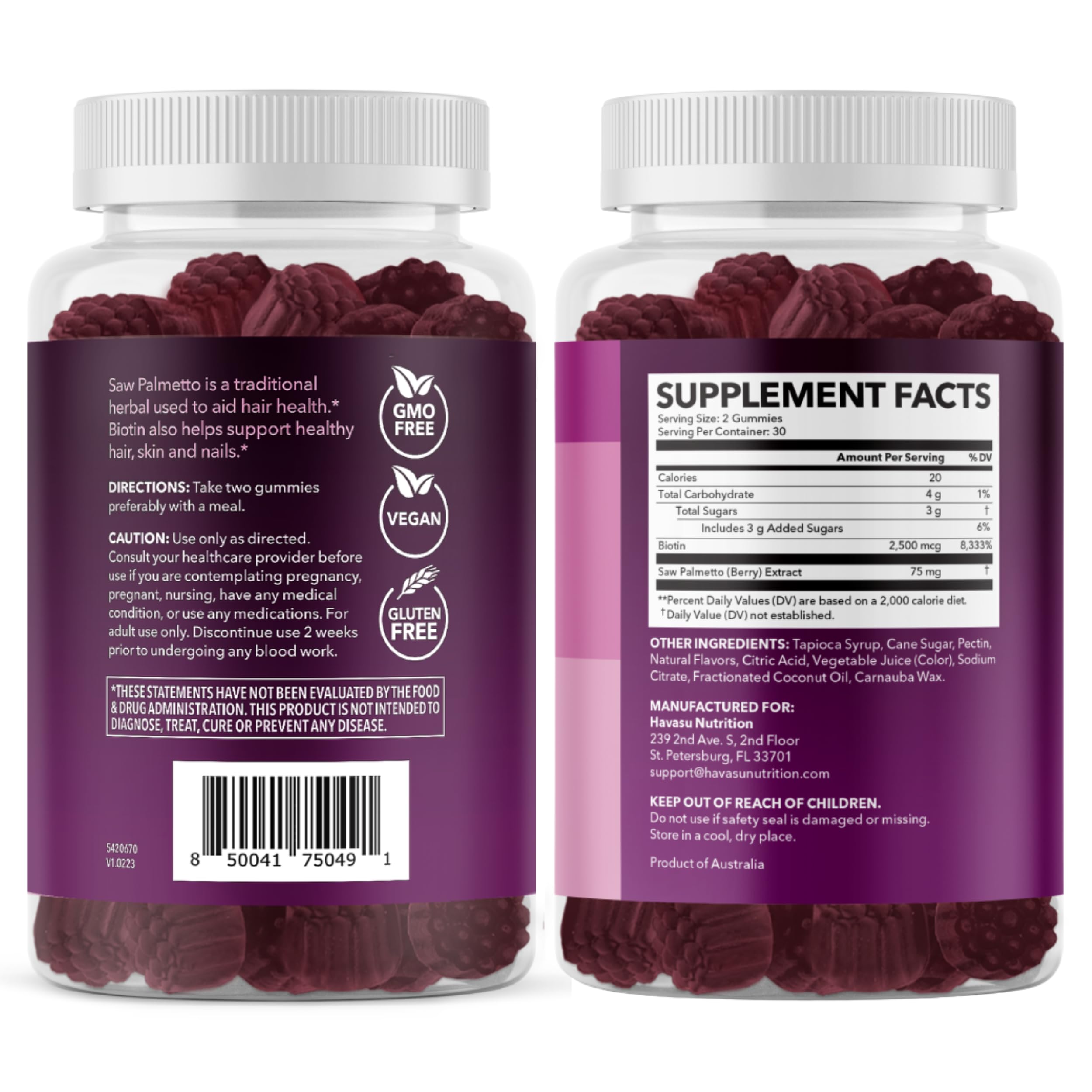 pumpkin seed and saw palmetto blend