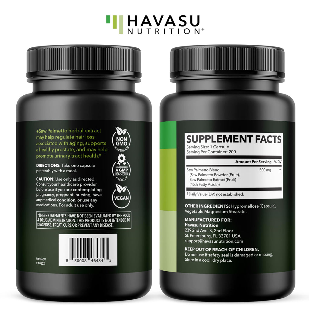 pumpkin seed and saw palmetto combo