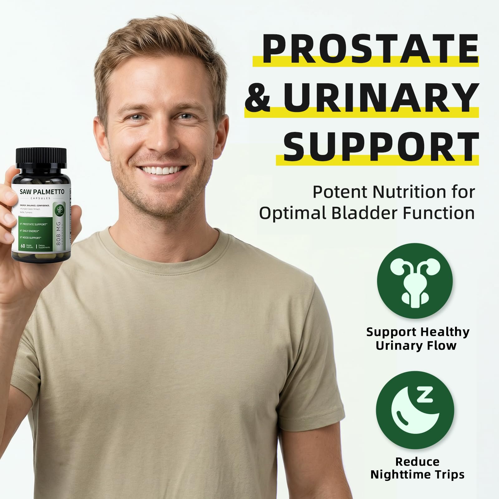 Pumpkin seed extract for prostate support