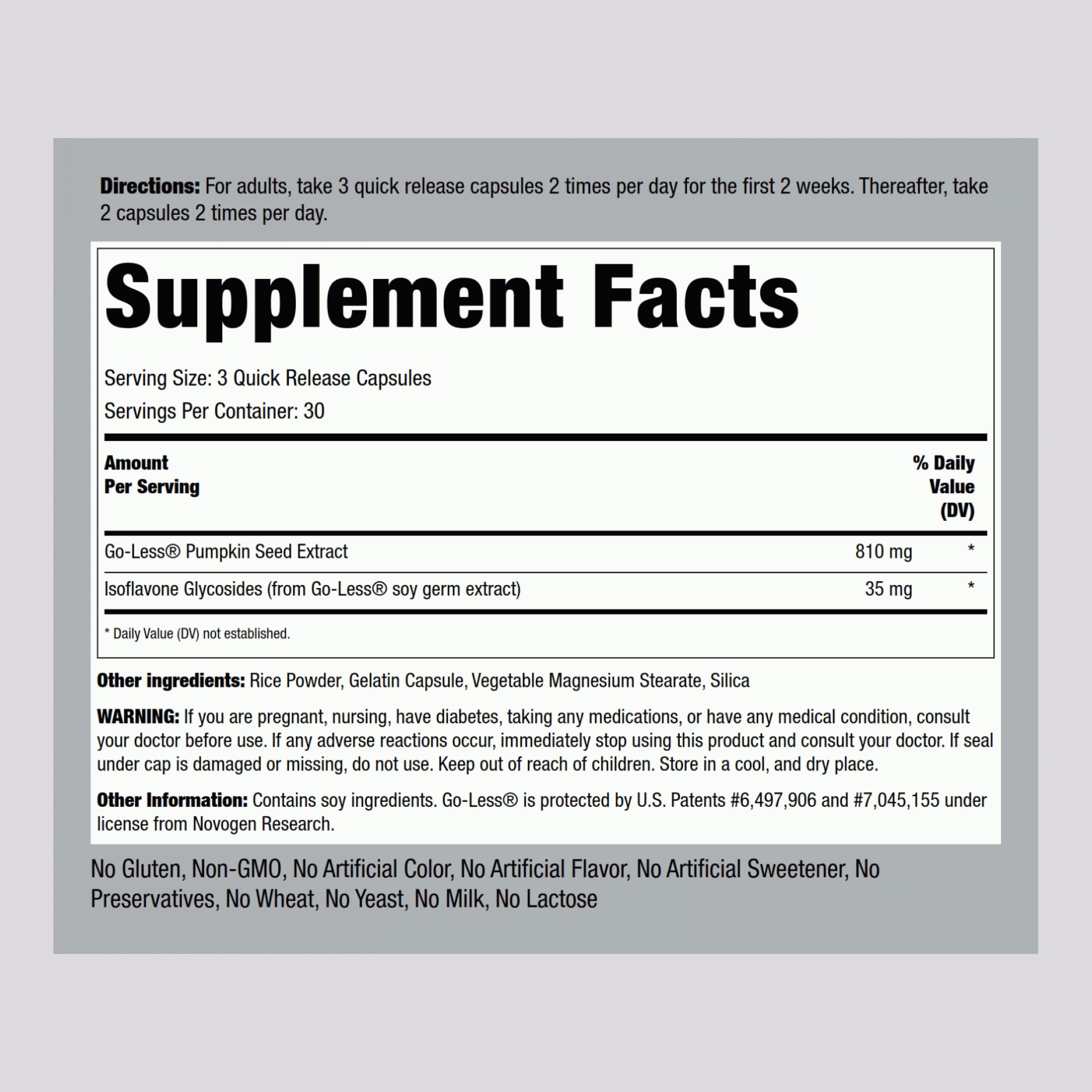 pumpkin seed extract supplement benefits