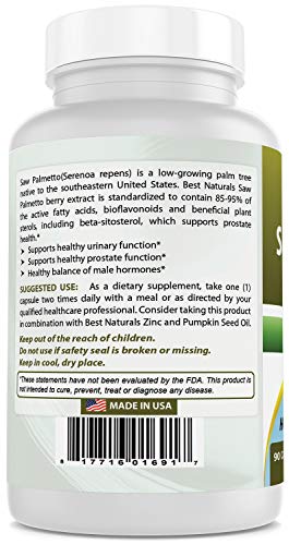 pumpkin seed oil and saw palmetto benefits