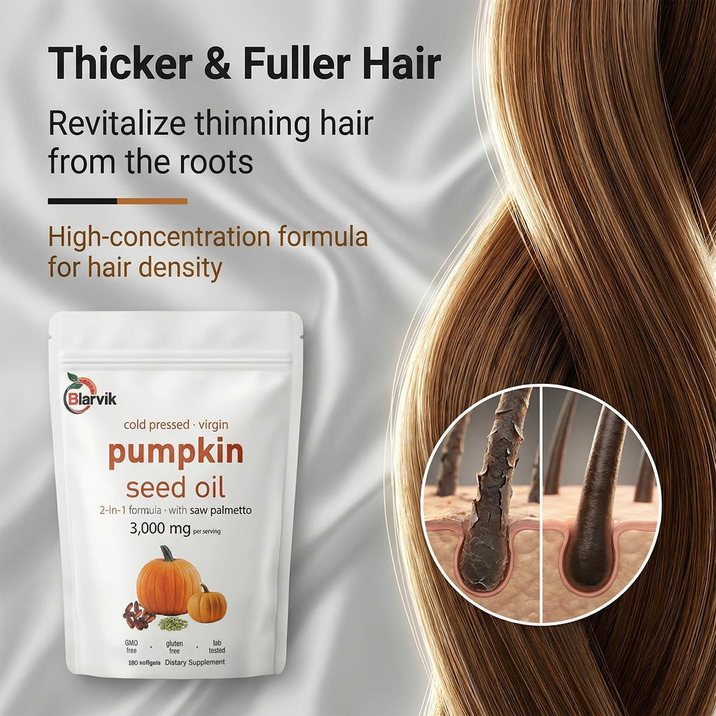Pumpkin seed oil dietary supplement