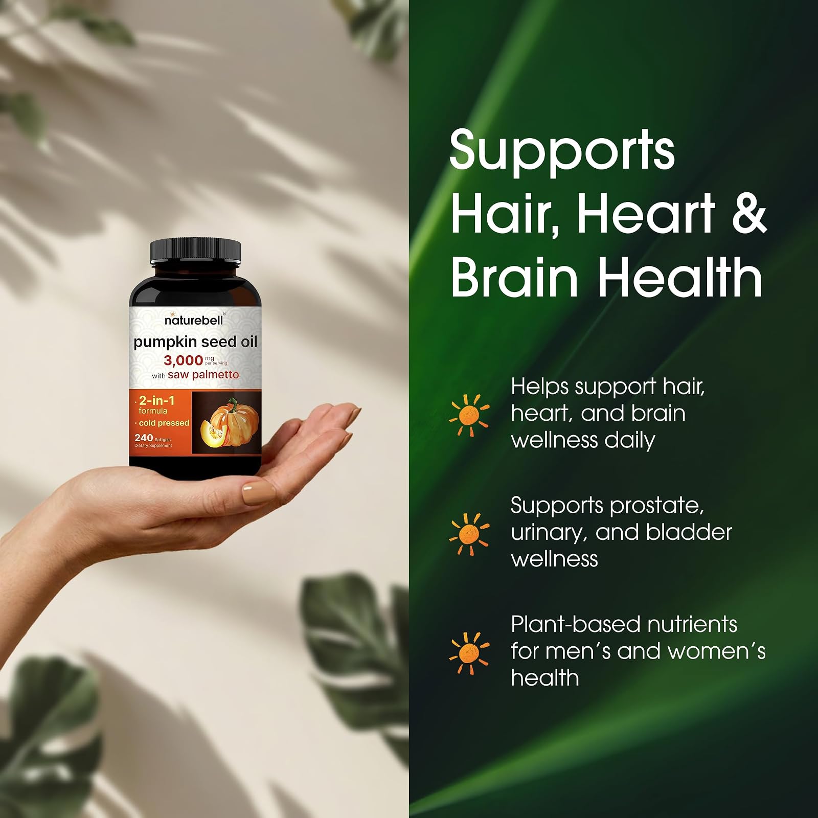 pumpkin seed oil for hair health