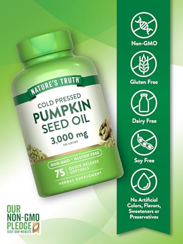 Pumpkin seed oil for healthy skin