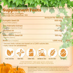 Pumpkin seed oil for overall vitality