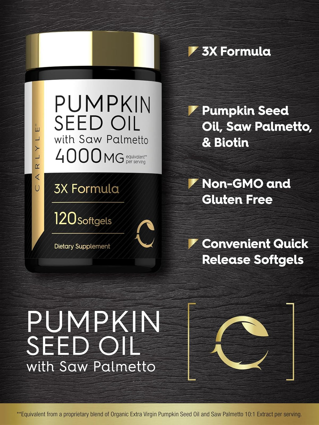 Pumpkin seed oil for prostate health