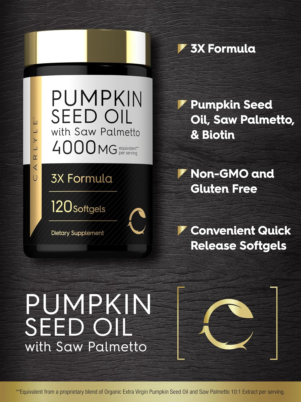 Pumpkin seed oil for prostate health