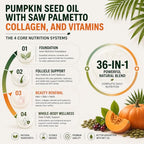 Pumpkin seed oil for prostate support