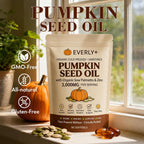 Pumpkin seed oil for prostate support