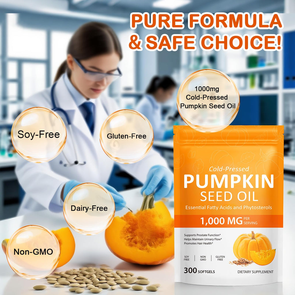 Pumpkin seed oil for skin health