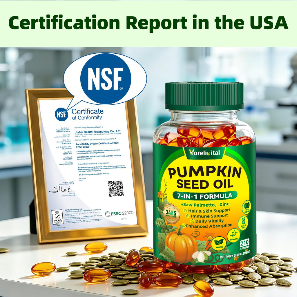 Pumpkin seed oil for wellness