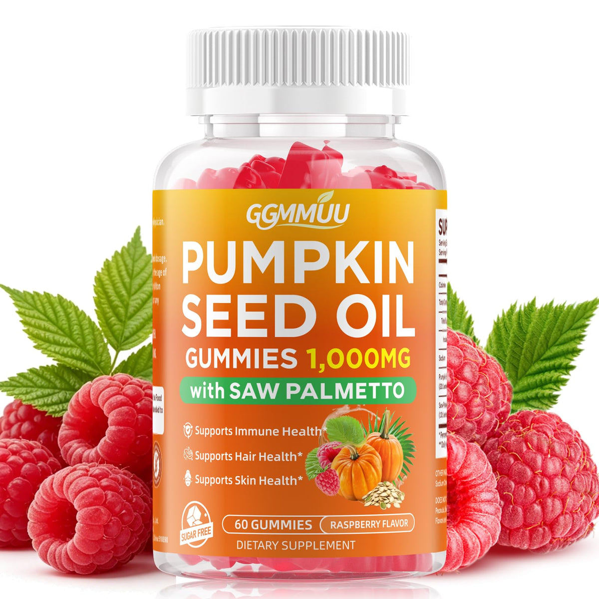 Pumpkin seed oil gummies benefits